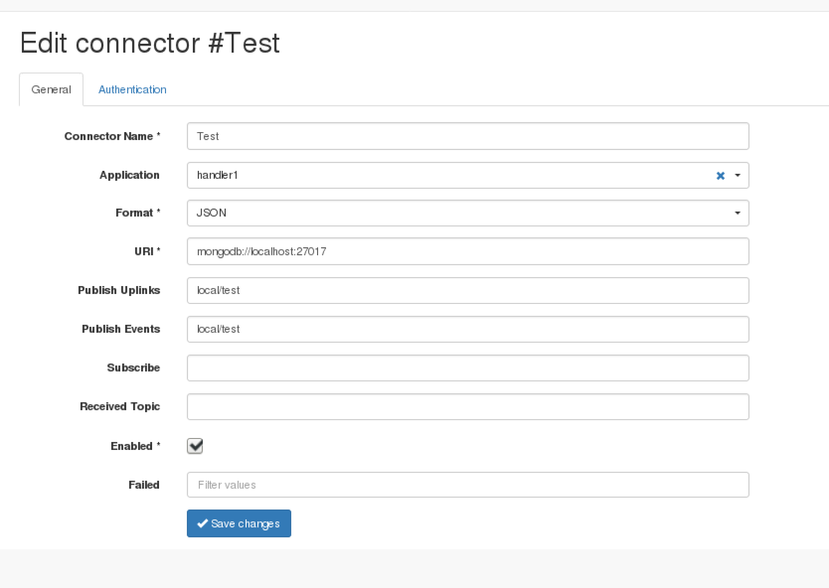 unable to post to MongoDB using Conenctor · Issue #431 · gotthardp/lorawan-server · GitHub