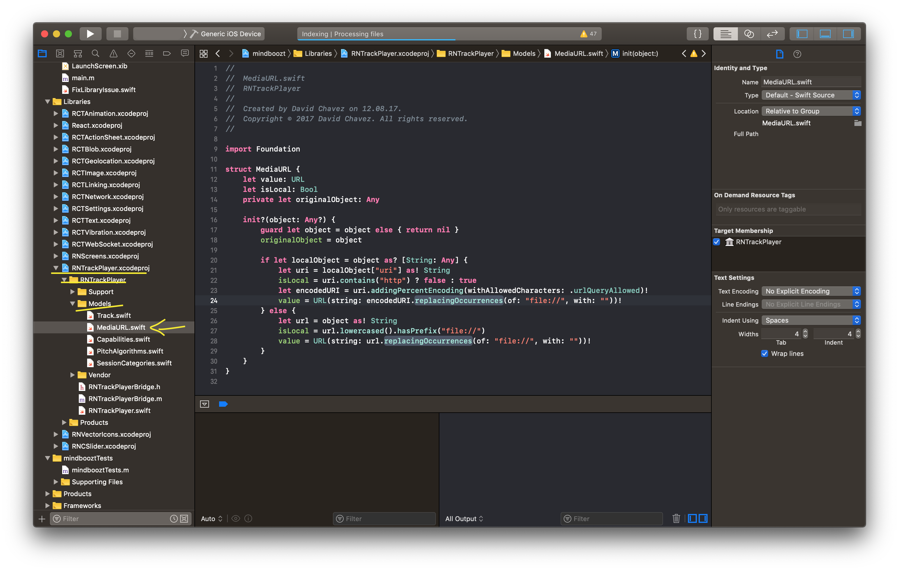 [iOS] url decoding issue · Issue #543 · doublesymmetry/react-native ...