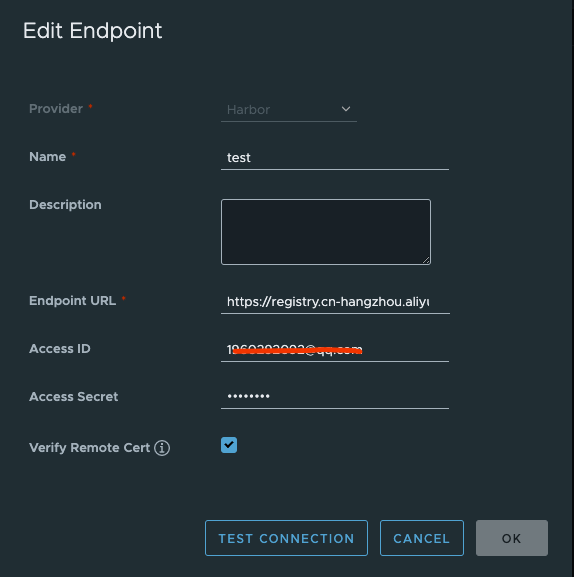 Failed To Create Replication Rule Which Syncing Imaes From Acr · Issue 
