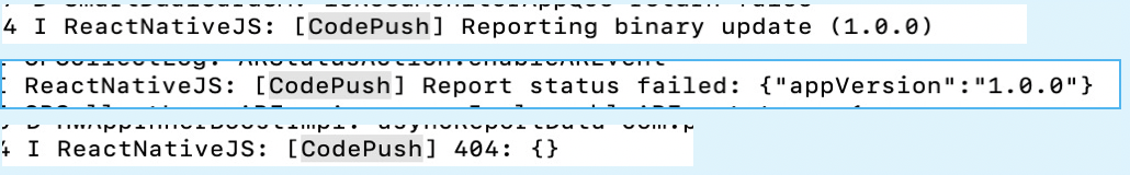 An Unknown Error Occurred， Codepush 404 · Issue 1653 · Microsoftreact Native Code Push · Github 