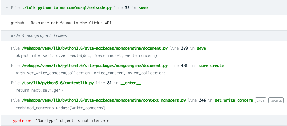 Errors on save with 0.16.1 · Issue #1958 · MongoEngine/mongoengine · GitHub