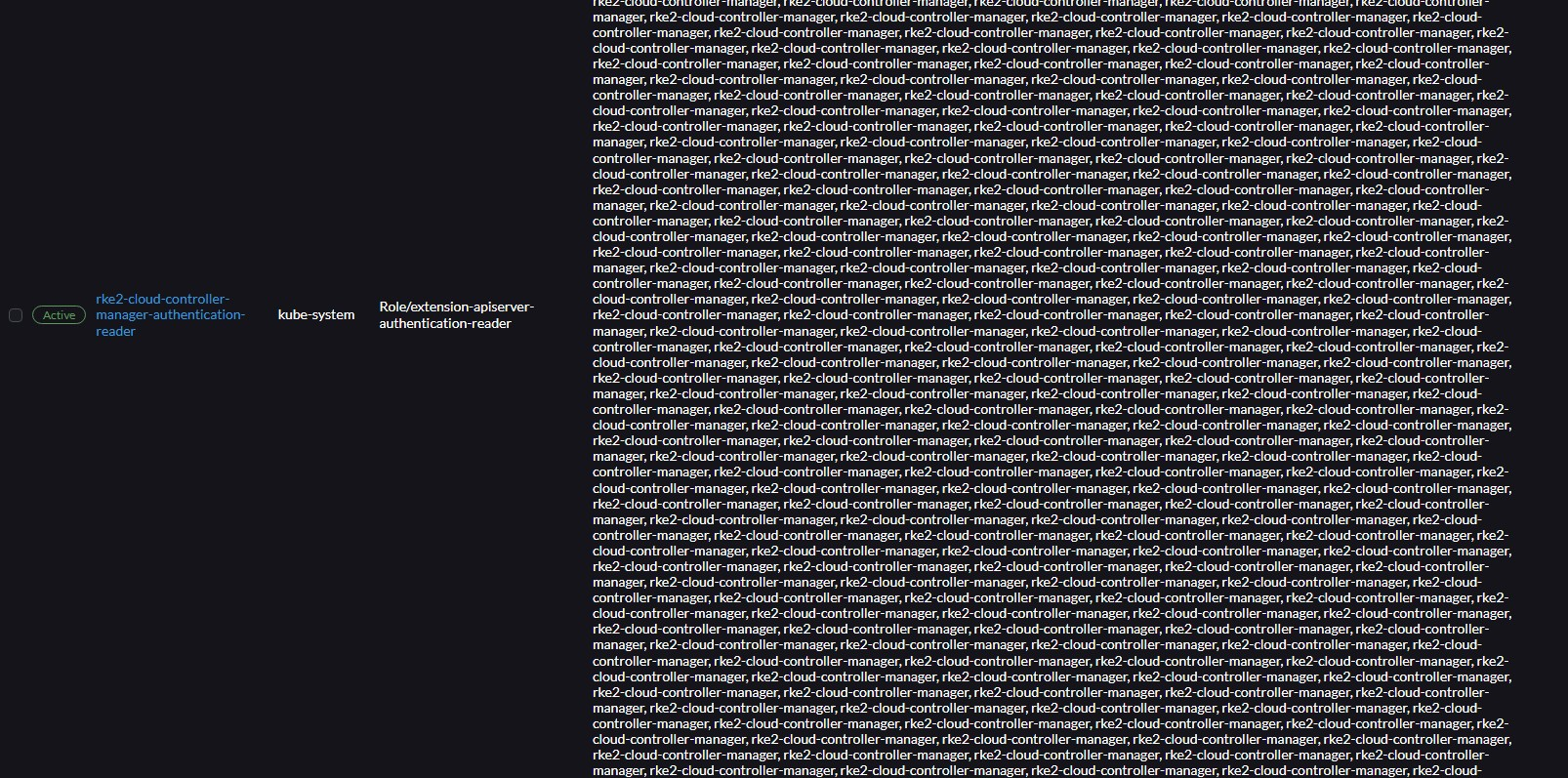 [BUG] rke2 server cloud-controller manager etcd request too large · Issue #38725 · rancher ...