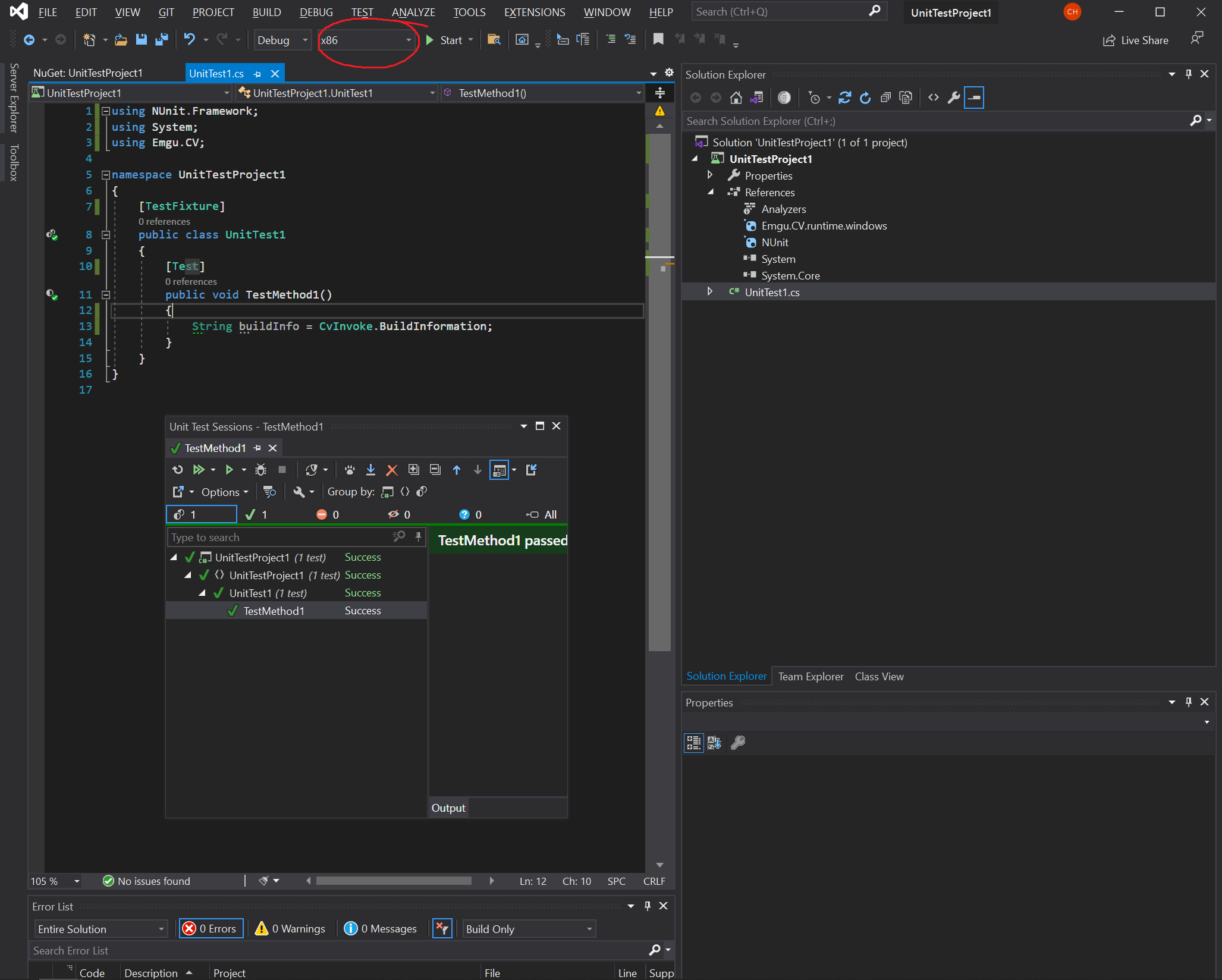Nunit Unable To Load Dll Cvextern · Issue 521 · Emgucvemgucv · Github