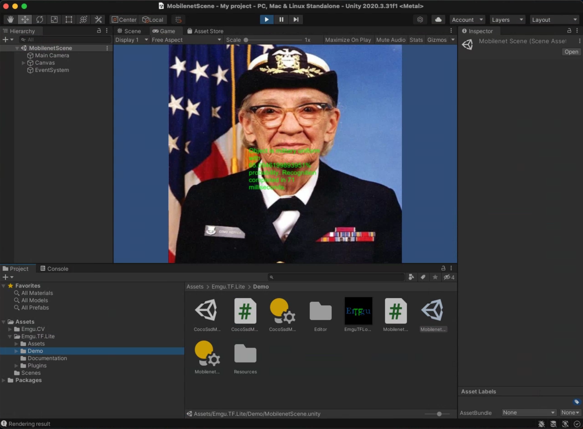 DllNotFoundException: tfliteextern in unity on MacOS · Issue #88 ...