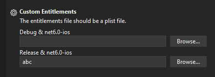 UI for blank configuration value is not being displayed · Issue #8406 · dotnet/project-system ...