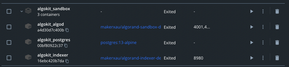 algokit sandbox stop · Issue #34 · algorandfoundation/algokit-cli · GitHub
