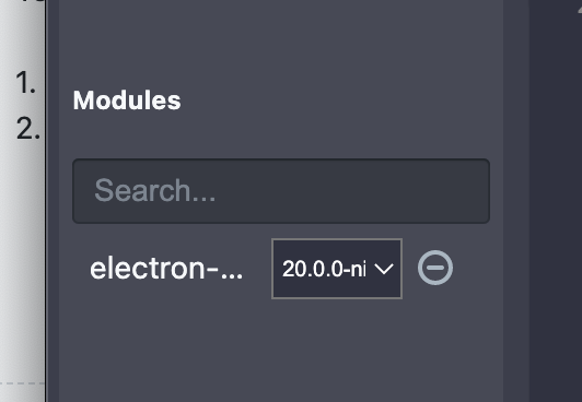 Fiddle Tries To Add `electron Nightly` As A Standalone Module From `packagejson` · Issue 1102