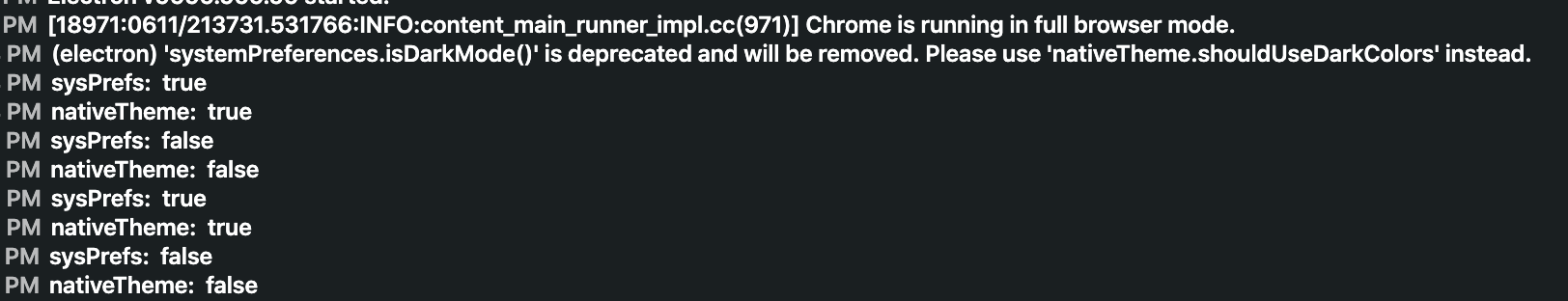 nativeTheme updated event not emit · Issue #24092 · electron/electron · GitHub