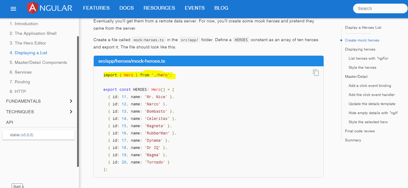Tour of Heros Issue · Issue #16322 · angular/angular.js · GitHub