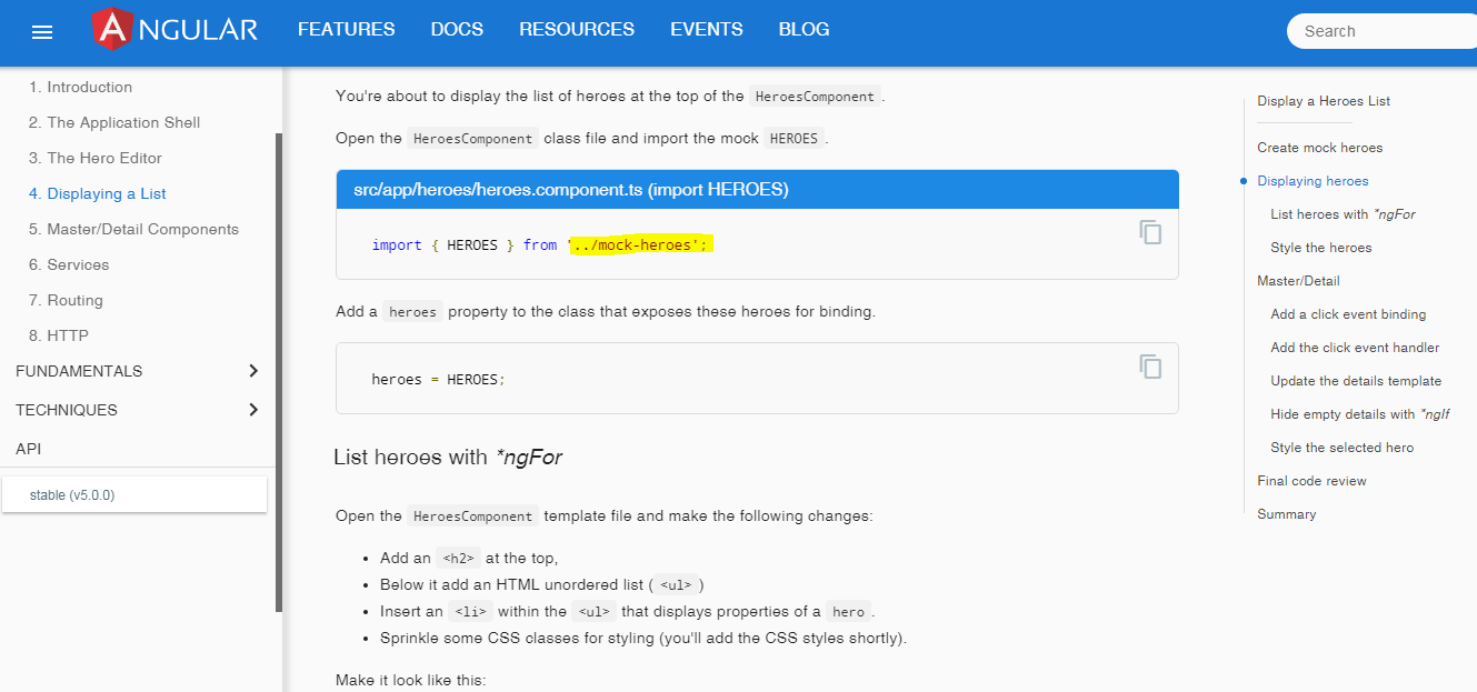 Tour of Heros Issue · Issue #16322 · angular/angular.js · GitHub