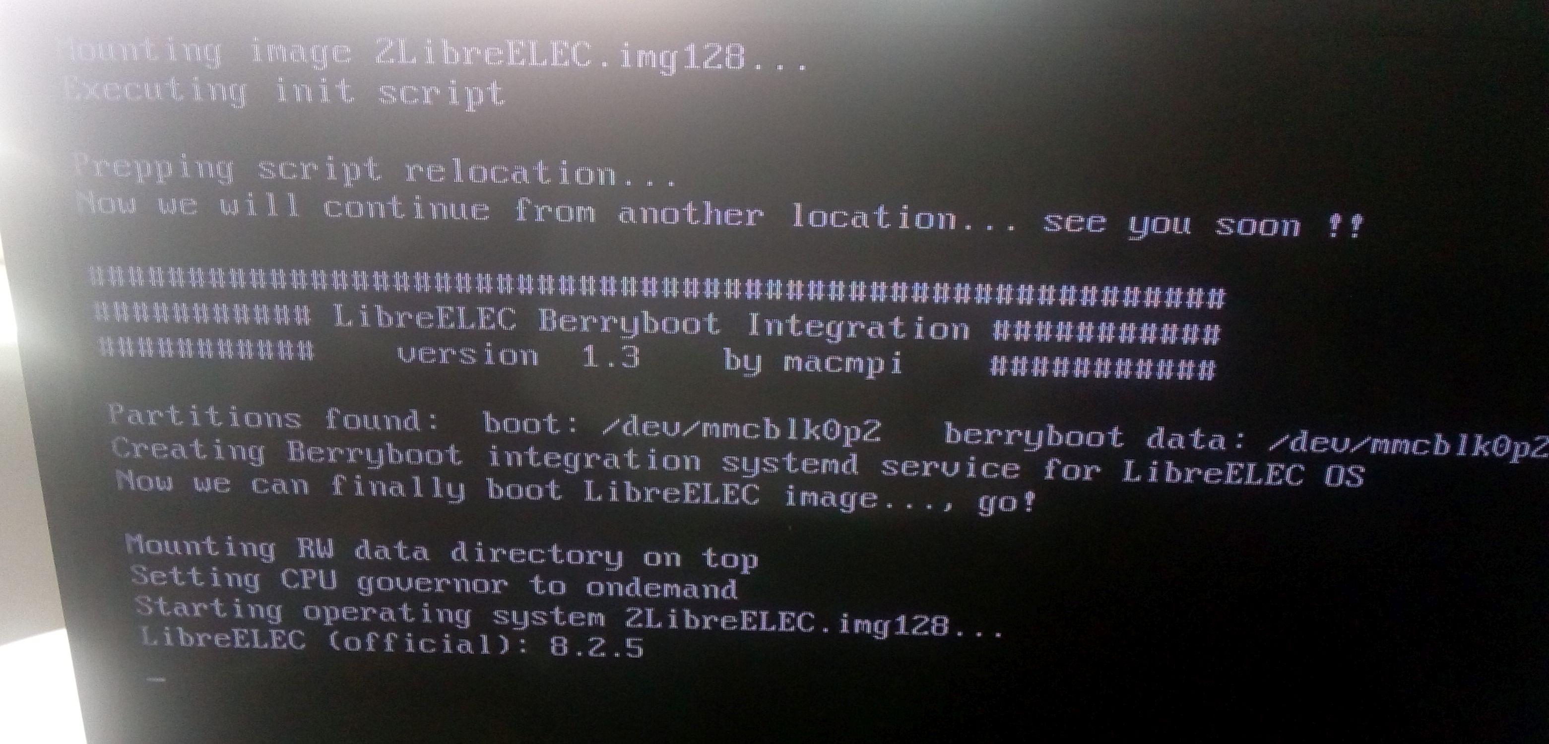 LibreELEC doesn't start · Issue #575 · maxnet/berryboot · GitHub