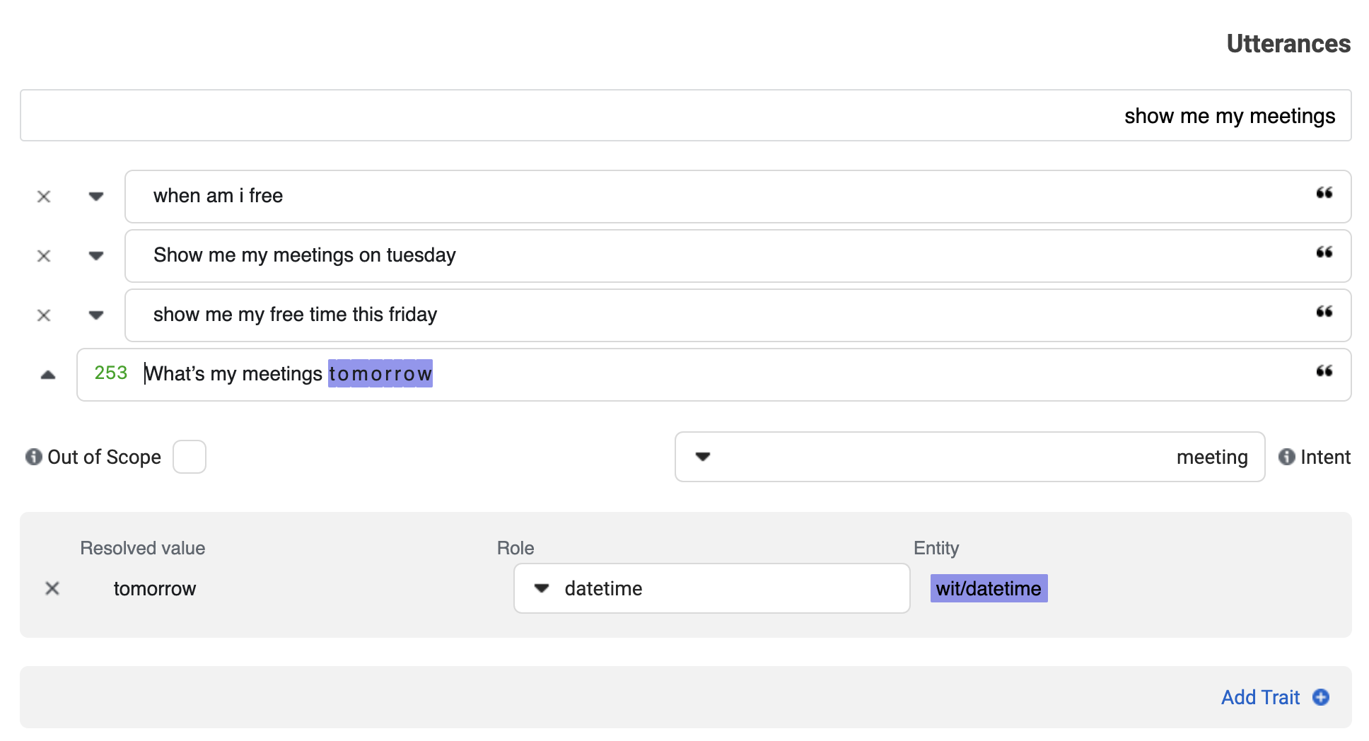 Wit Stopped detecting trained utterances · Issue #2130 · wit-ai/wit · GitHub