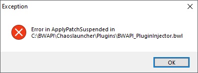 Errors when starting Starcraft from Chaoslauncher · Issue #858 · bwapi/bwapi · GitHub