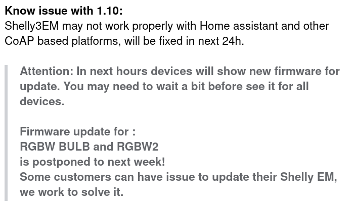 Shelly 3EM "failed to connect" during integration · Issue #47436 · home-assistant/core · GitHub