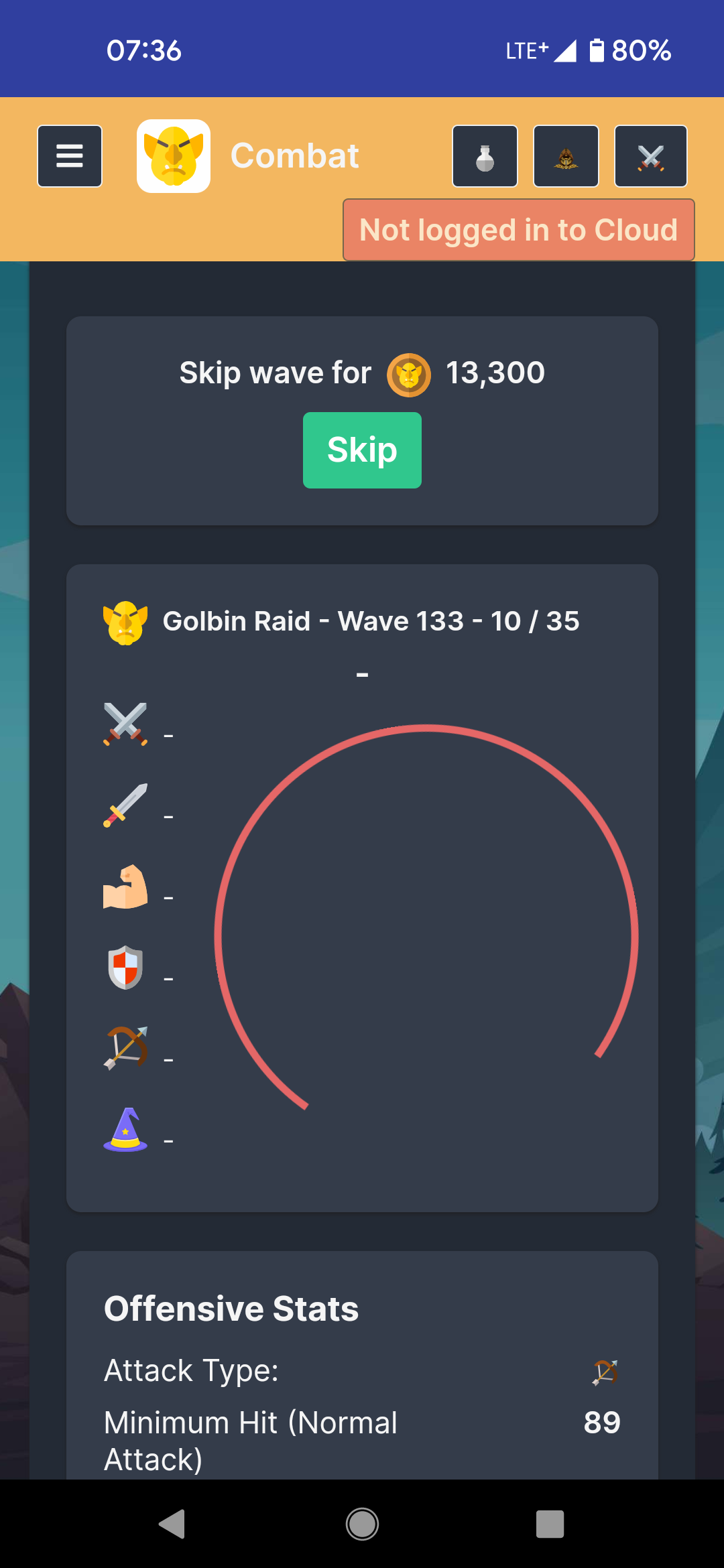 [Bug]: Combat Minibar disappears from Golbin Raid · Issue #2120 · MelvorIdle/melvoridle.github ...