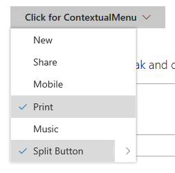 Contextual menu selected items are not to spec · Issue #3242 ...