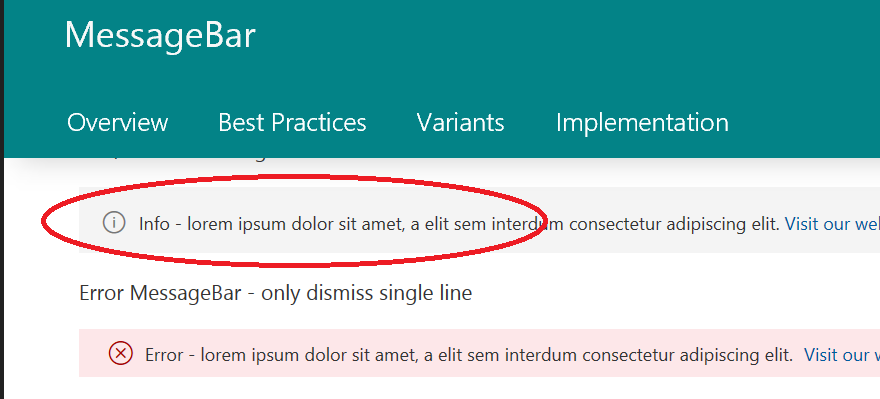 Message bar icons don't meet high contrast ratios · Issue #3262 · microsoft/fluentui · GitHub