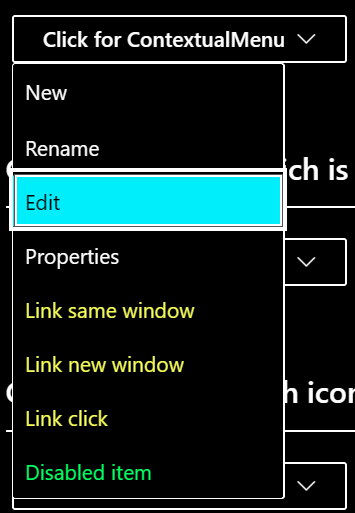 The dropdown, split button and combo box menus have too many lines in ...