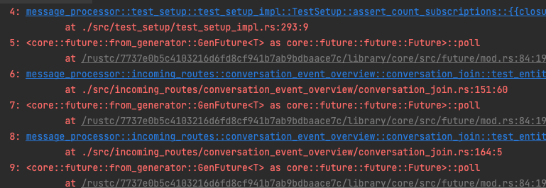 Make Lines Clickable After Assertion Failed · Issue 8833 · Intellij Rustintellij Rust · Github 