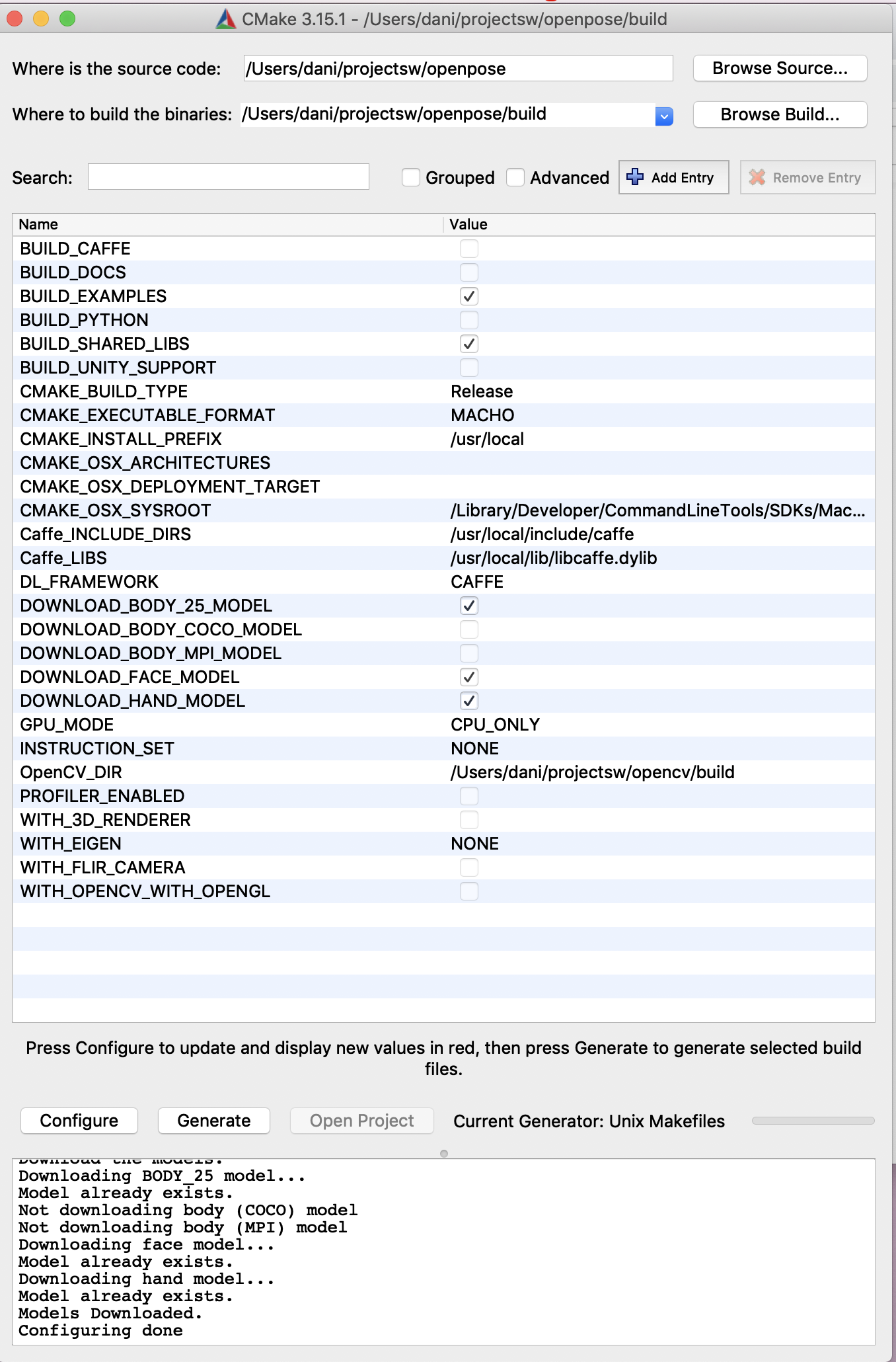 Make[1] [src Openpose Cmakefiles Openpose Dir All] Error 2 Mac Os · Issue 1316 · Cmu