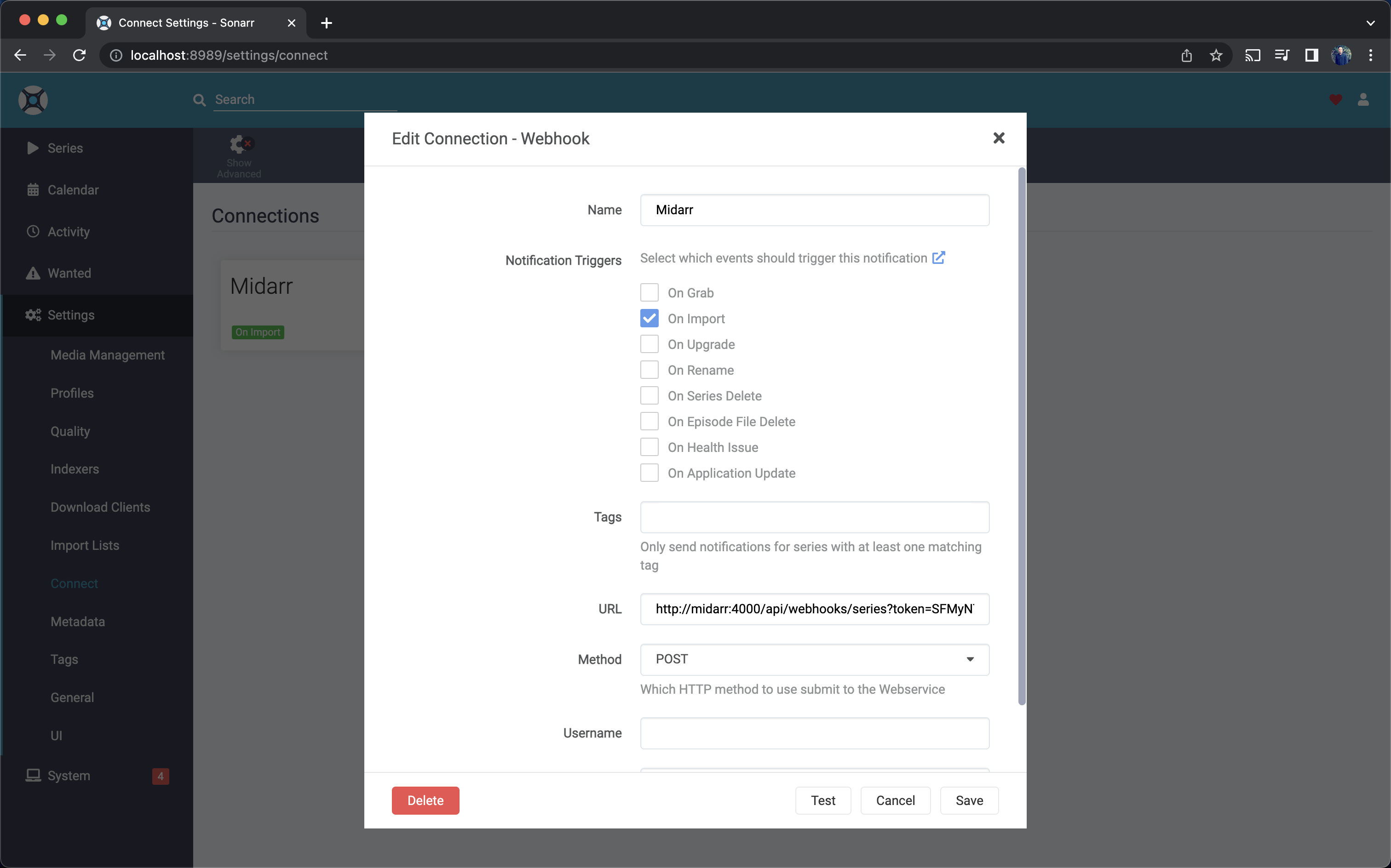 Add Sonarr webhook extras · Issue #323 · midarrlabs/midarr-server · GitHub