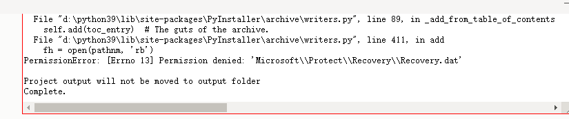 PermissionError: [Errno 13] Permission denied: · Issue #240 · brentvollebregt/auto-py-to-exe ...