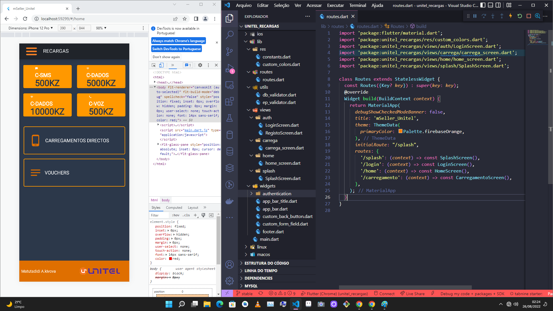 GitHub - Aristoteleskv/mSeller_UNITEL: UNITEL RECARGAS (APP)