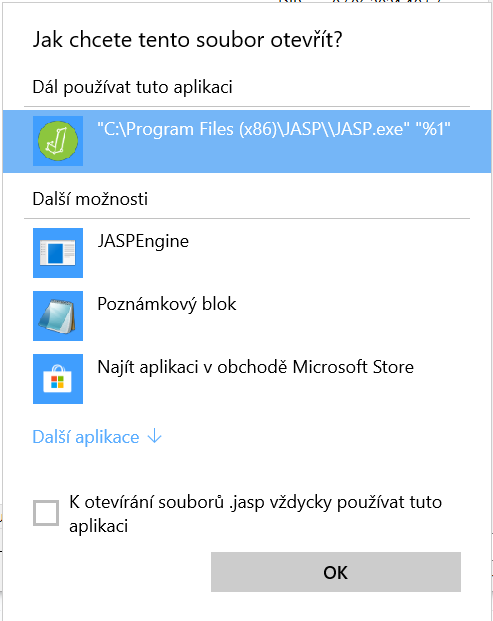 Wrong association of JASP file to JASP app · Issue #1332 · jasp-stats/jasp-issues · GitHub