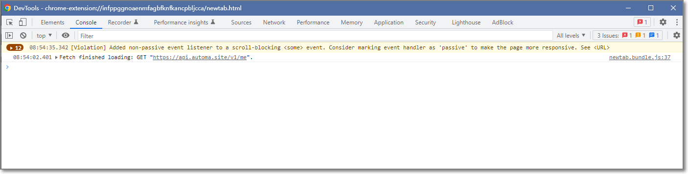 ask for help,javaScript code block console.log Can't print log · Issue #585 · AutomaApp/automa ...