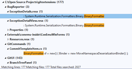 Resolve SYSLIB0011 / replace `BinaryFormatter` · Issue #9150 ...