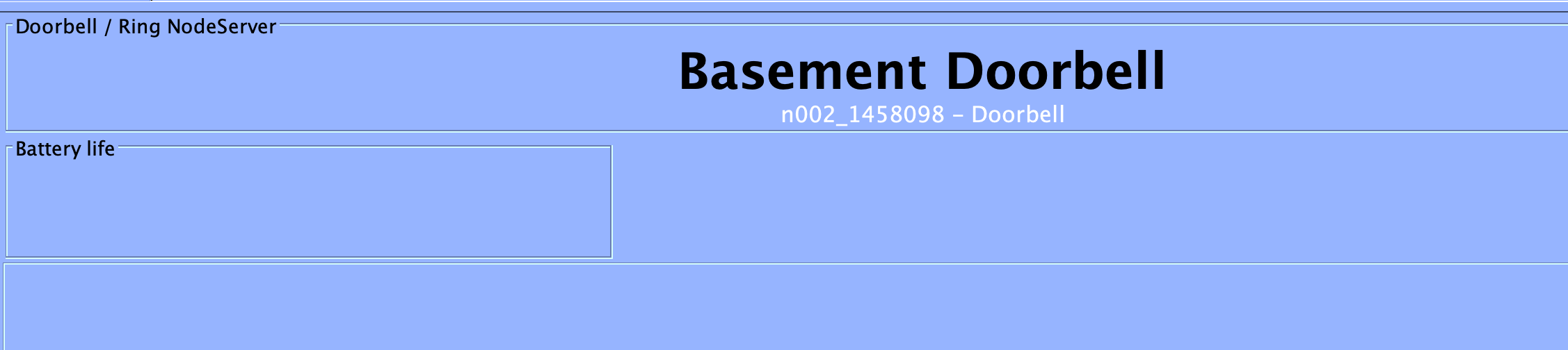Ring Doorbells lose battery life data in ISY · Issue #3 · UniversalDevicesInc/ring-nodeserver ...