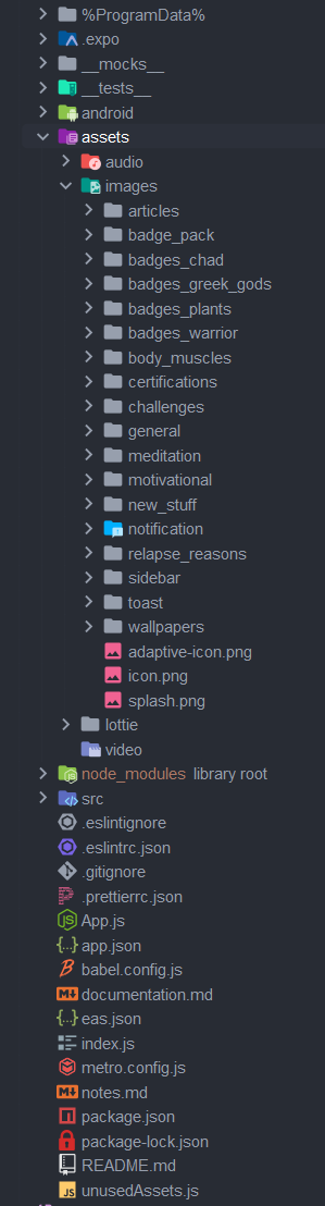 GitHub - goxr3plus/expo-unused-assets: Check react native expo project for unused assets