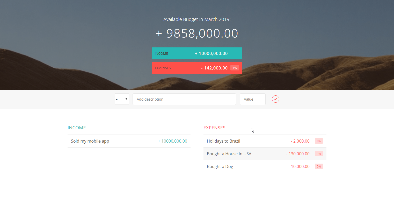 Github Goxr3plus Budgetjs Website To Manage Your Monthly Budget