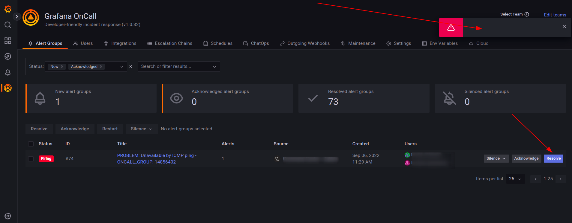 After The Update I Am Not Able To Normalize Alerts · Issue 495 · Grafana Oncall · Github