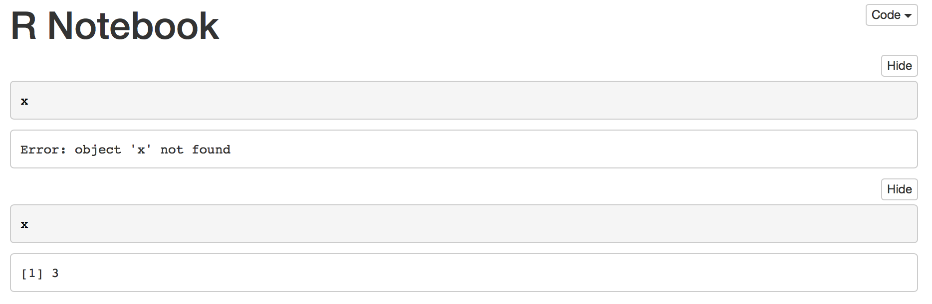 html_notebook documents execute in wrong environment · Issue #1137 · rstudio/rmarkdown · GitHub