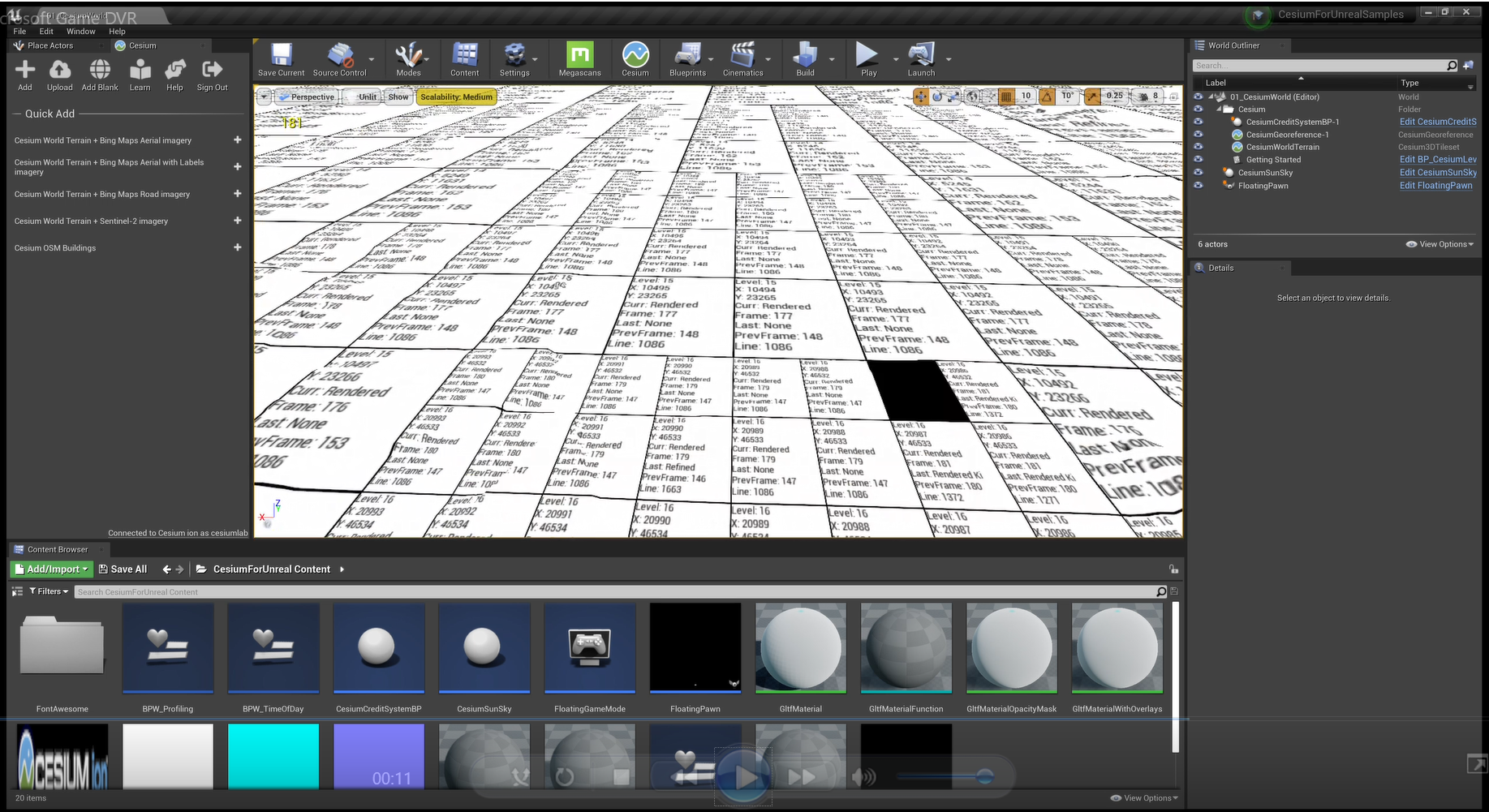 Single-frame holes in terrain when zooming out · Issue #186 · CesiumGS/cesium-native · GitHub