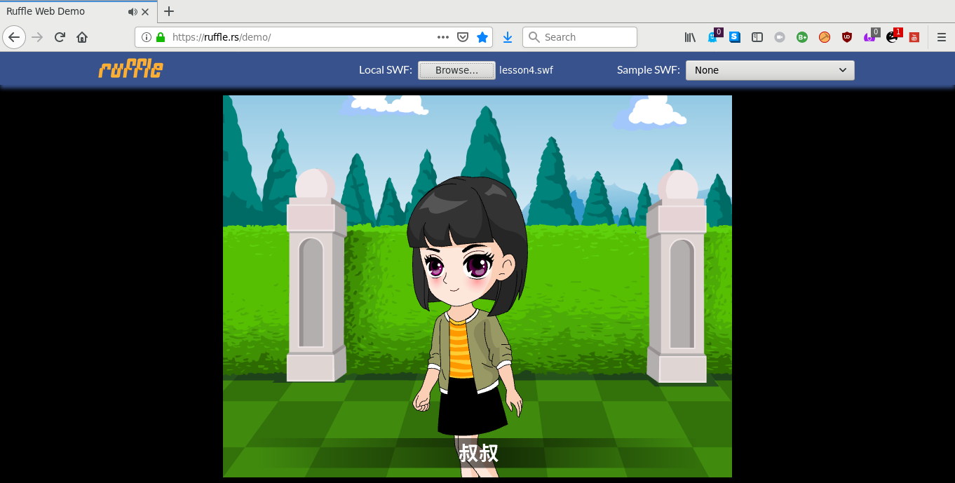 Visible content area limited by stage size · Issue #2015 · ruffle-rs/ruffle · GitHub