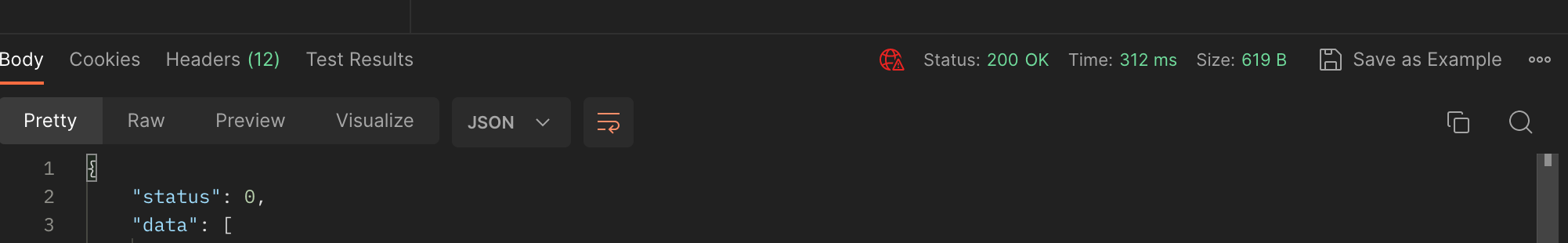 [feature]: As a backend developer, I want the ability to create an example request with a ...