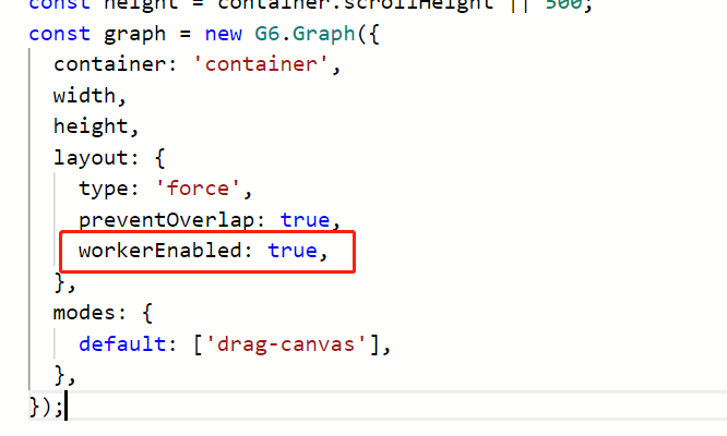 G6 力导布局使用webworker后，drag nodes受到影响 · Issue #3286 · antvis/G6 · GitHub