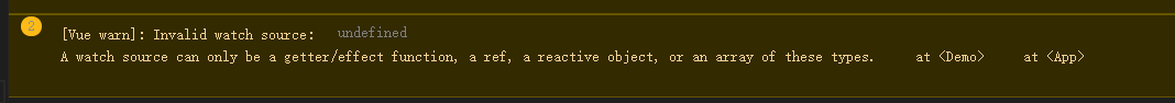 When Useform Rulesref Undefined Vue Watch Api Will Log Warning That Watch Source Undefined 0182