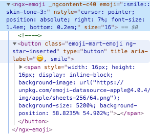Emojis not rendering in picker · Issue #239 · scttcper/ngx-emoji-mart ...