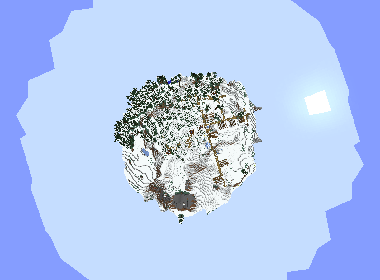 GitHub - xuetaolu/Minecraft-ItShouldBeABall-Shader: Minecraft地形球面化Shader