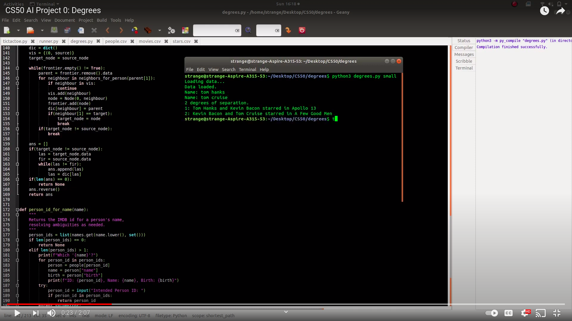 GitHub - priyanshu360/Six-Degrees-of-Kevin-Bacon: Six Degrees of Kevin ...