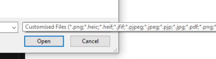 [BUG] `accept` ignores extensions when used with wildcards · Issue #1220 · react-dropzone/react ...
