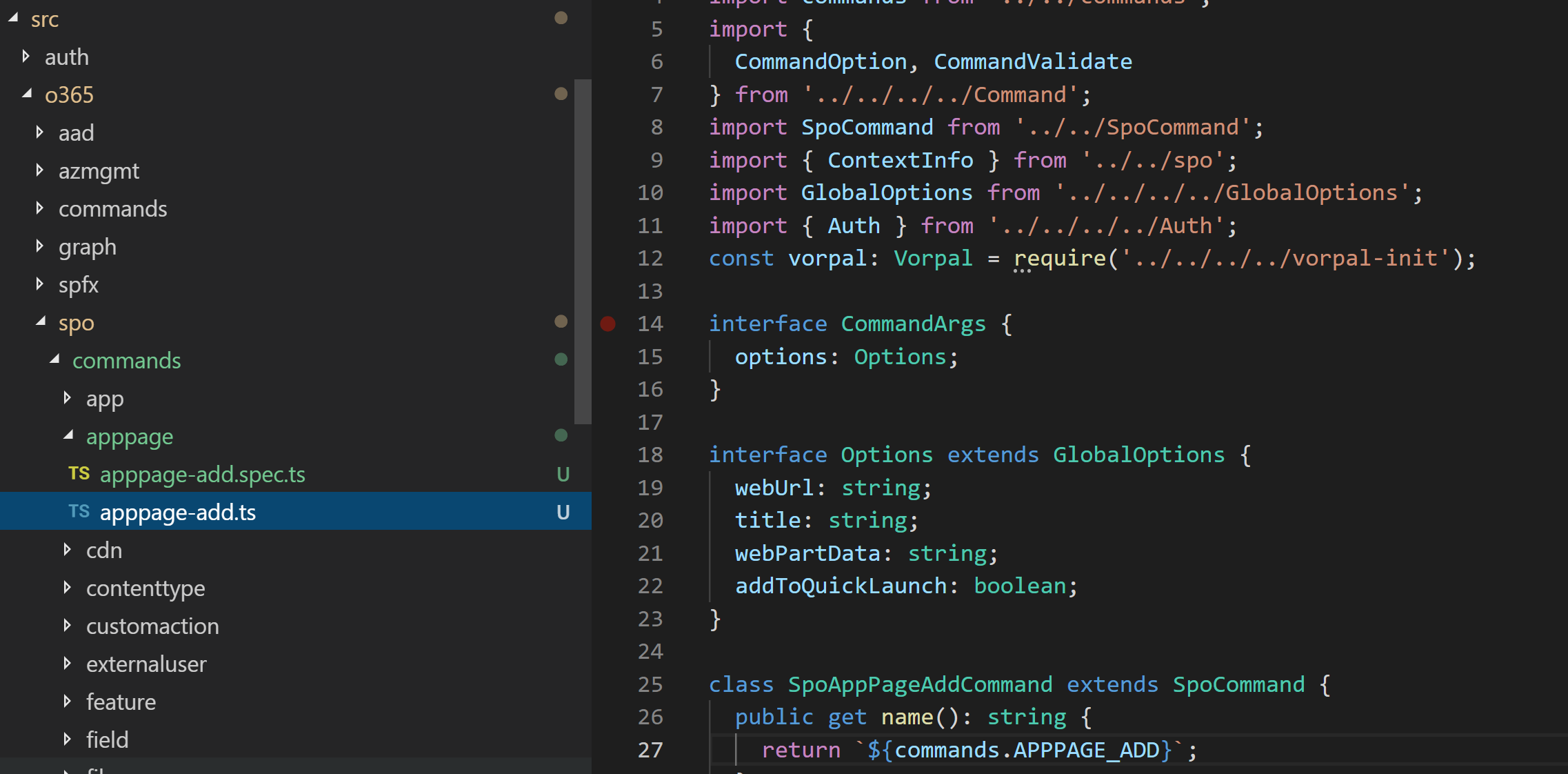 New command: Create a single part app page · Issue #874 · pnp/cli ...
