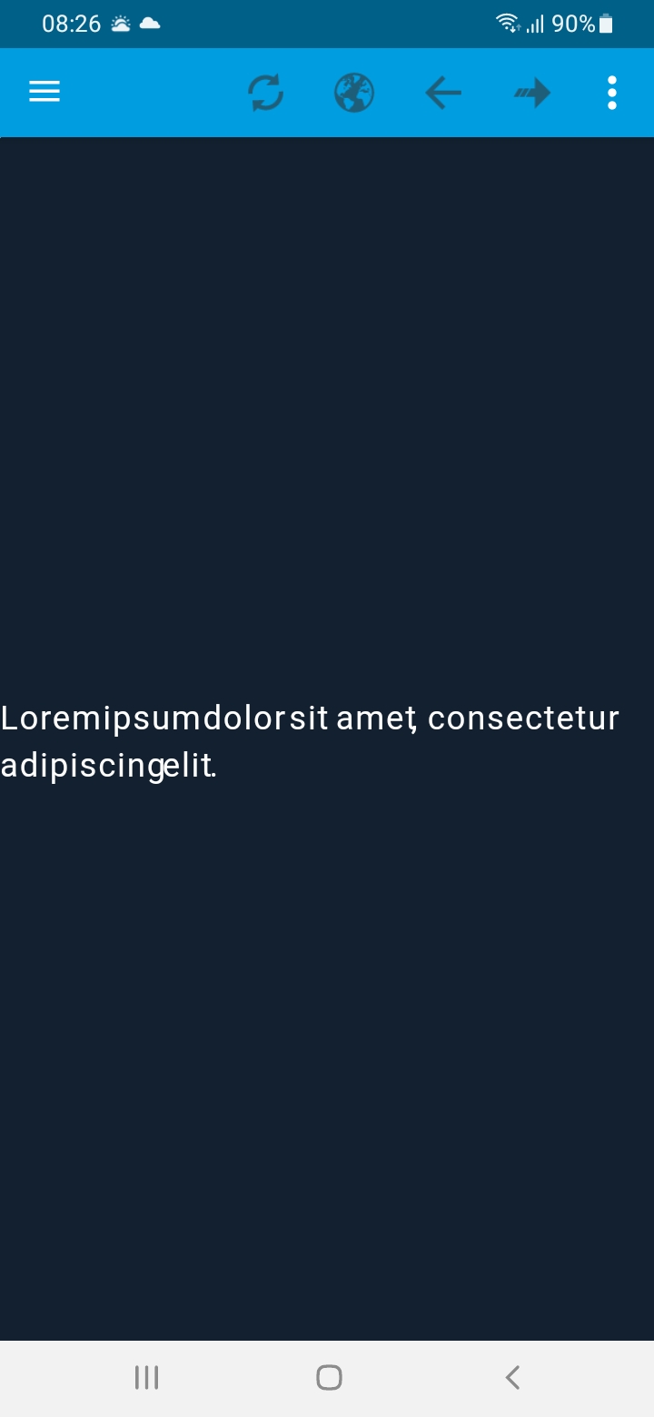 [WEB] Text size is different on HTML renderer in Chromium webview · Issue #133656 · flutter ...