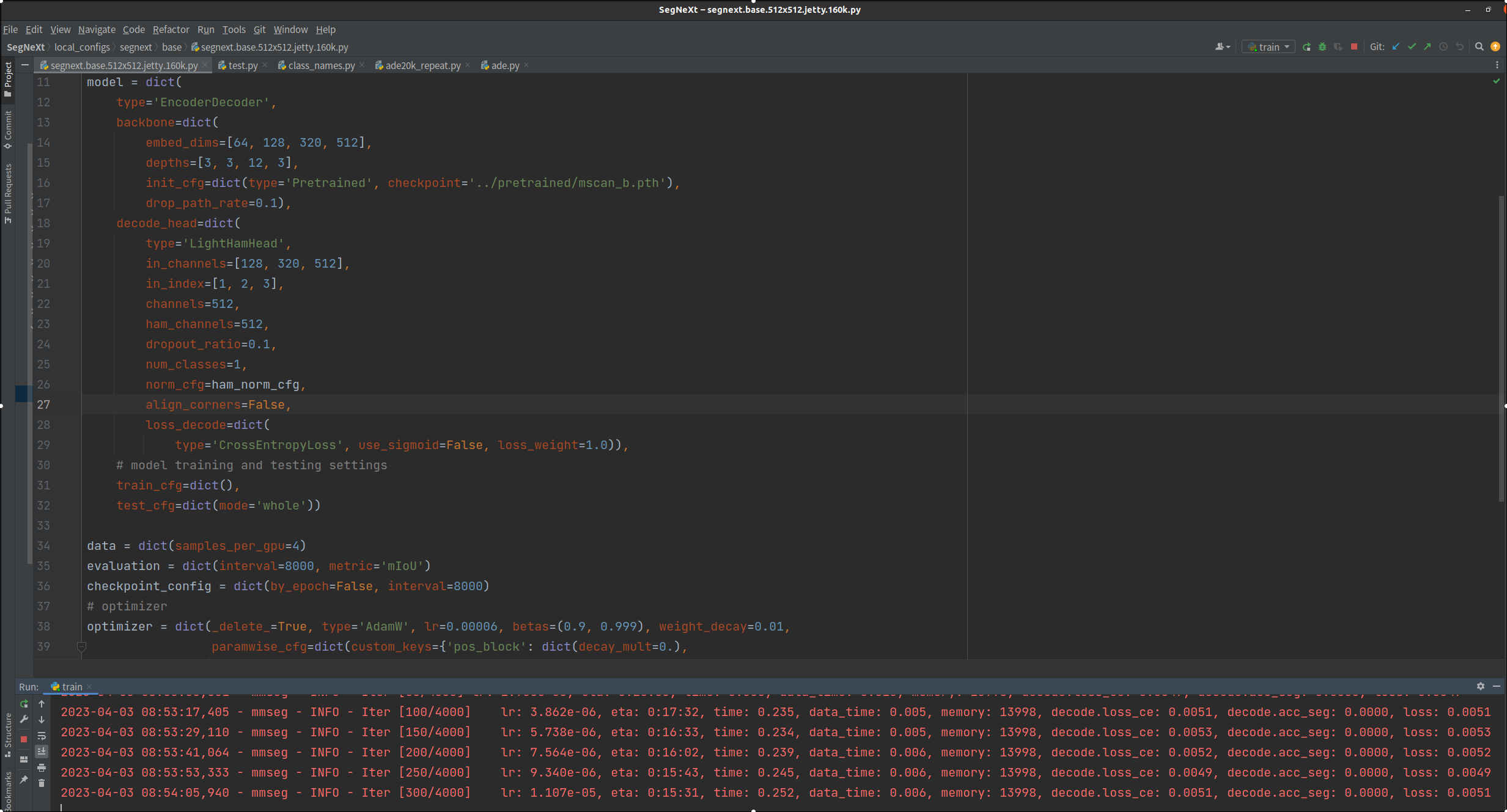 How to start training？ · Issue #53 · Visual-Attention-Network/SegNeXt · GitHub
