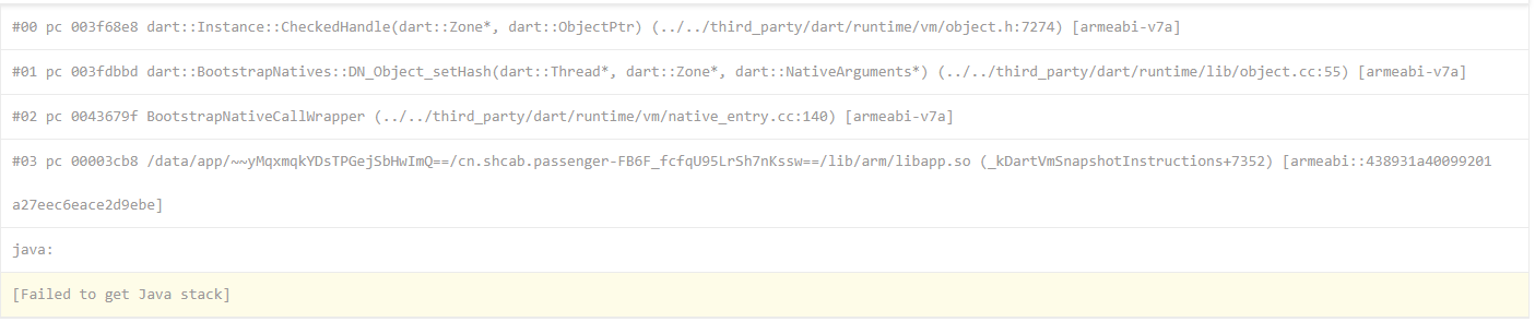 How to get the symbol file of libapp.so · Issue #93703 · flutter/flutter · GitHub