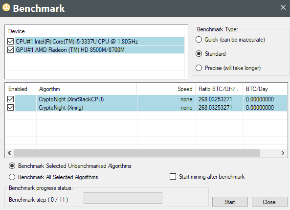 Only 1 Algorithm? · Issue #808 · nicehash/NiceHashMiner-Archived · GitHub