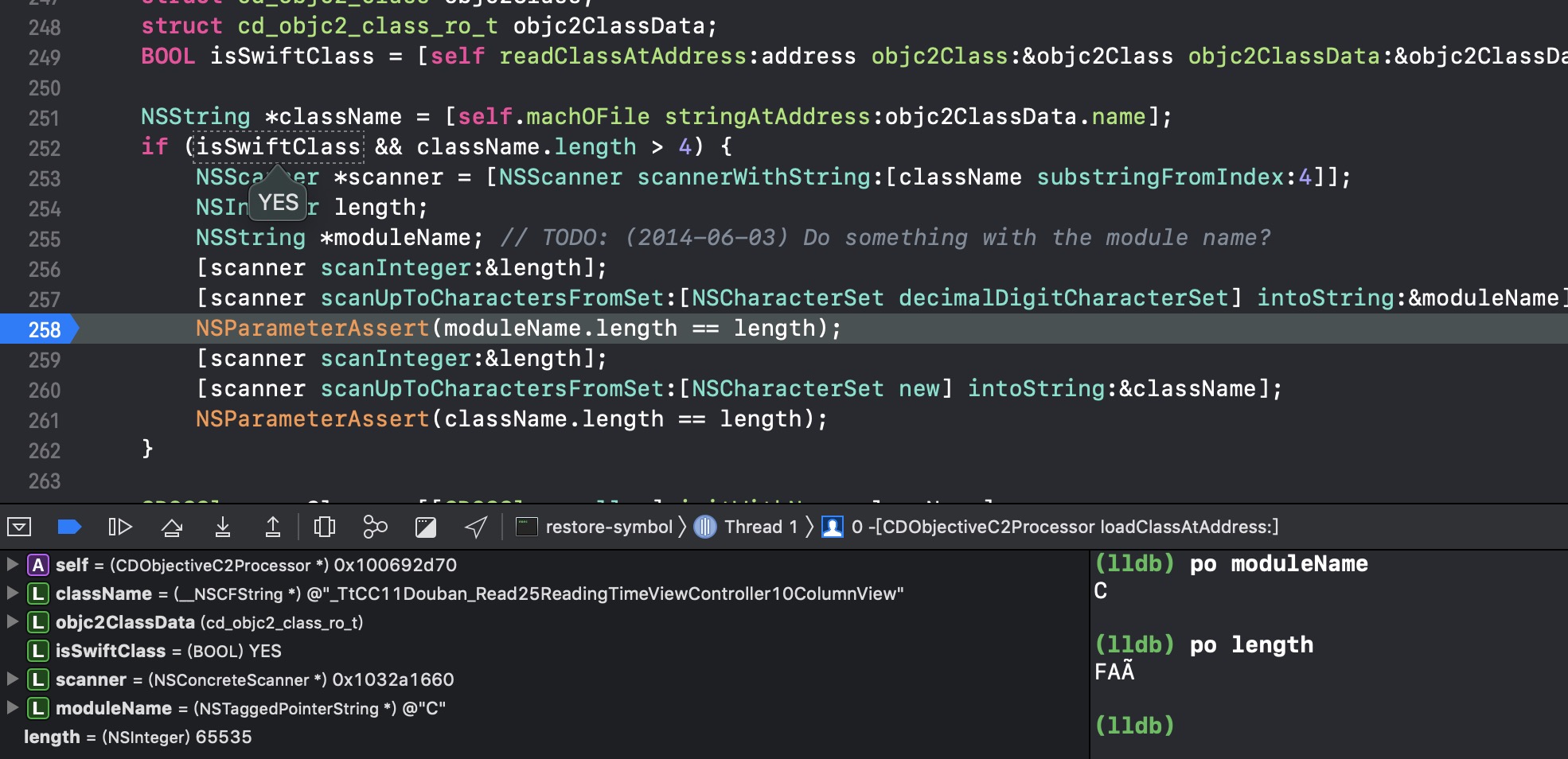 restore-symbol 任一瘦架构的时候命中断言(参数错误) · Issue #26 · tobefuturer/restore-symbol · GitHub